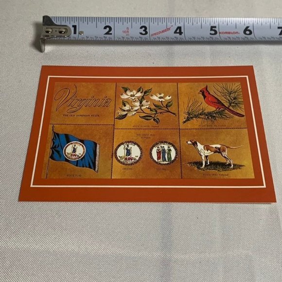 Office | Vintage Virginia The Old Dominion State Postcard Va 133 ...
